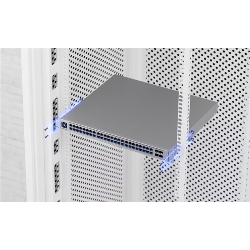 USW-Pro-Max-48-PoE is a Layer 3 48-port PoE switch.