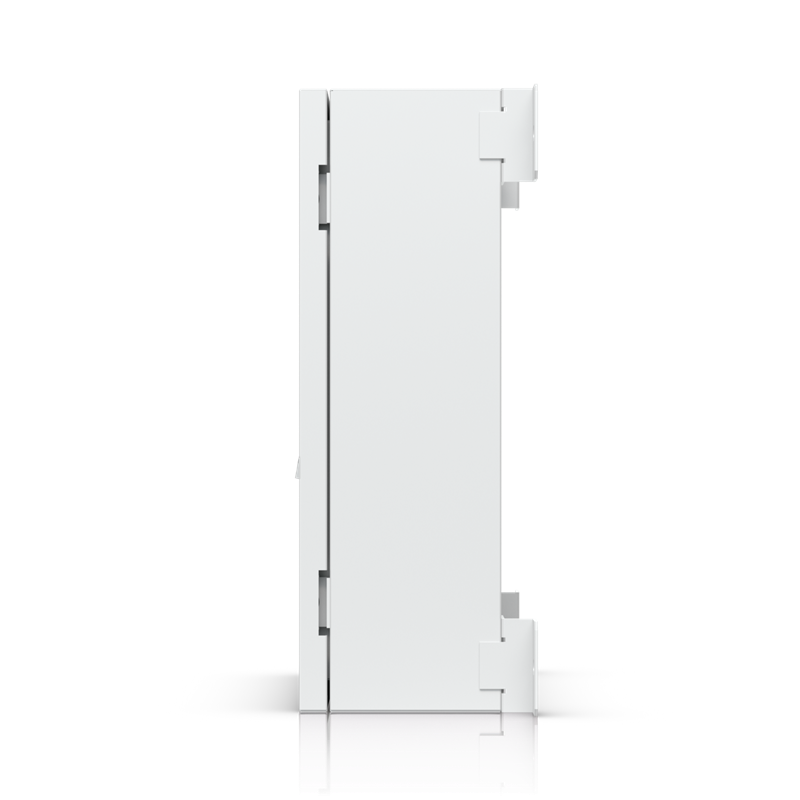 The Junction Utility is an indoor/outdoor enclosure for UniFi Access Hubs