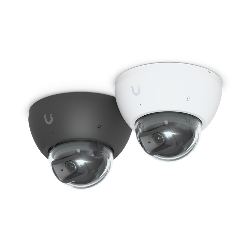 Vandal-resistant 4K PoE dome camera for all weather conditions.